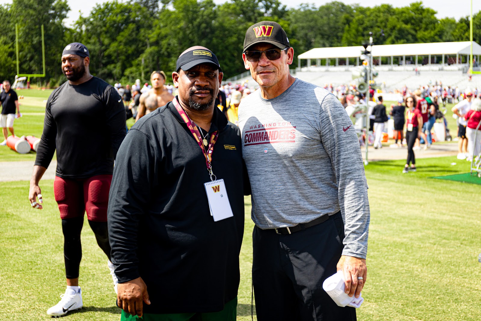A VIP Day For Students at a Commanders' Pre-Season Practice - Digital ...